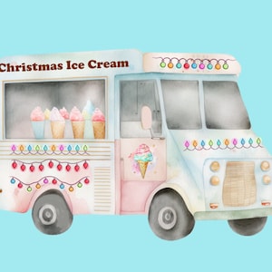 16 Christmas Ice Cream PNG, Ice Cream Clipart, Winter Ice Cream, Summer ...