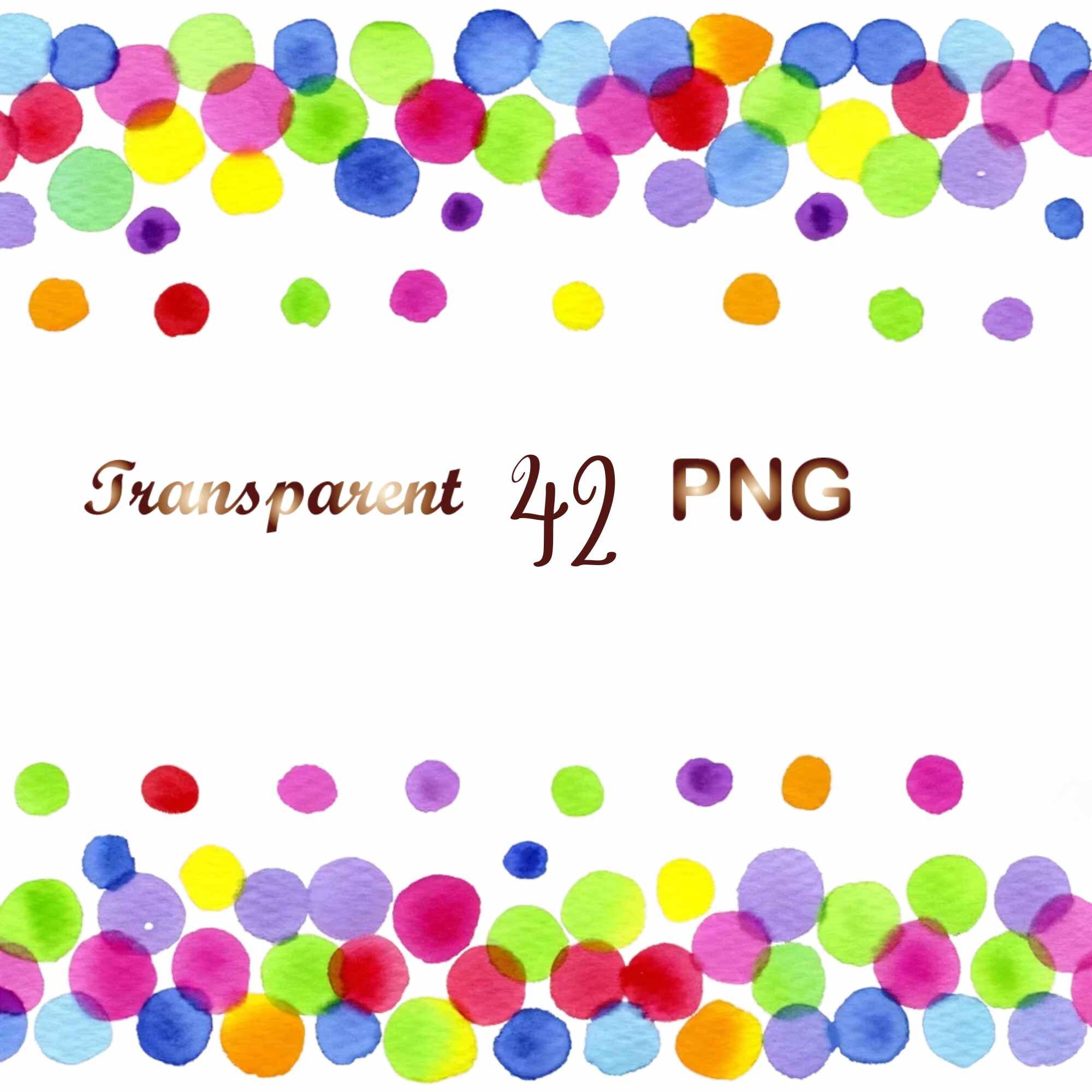 42 Confetti Clipart, Birthday Confetti Clipart, Blue Confetti Clipart ...