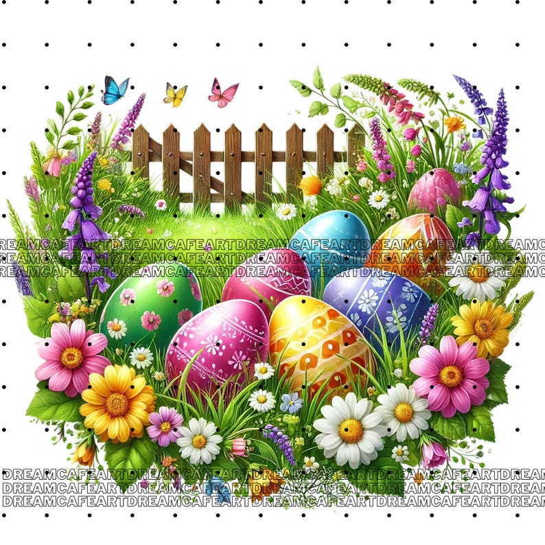 Easter Clipart Bundle, Spring Holiday Llustrations Designs, Digital ...