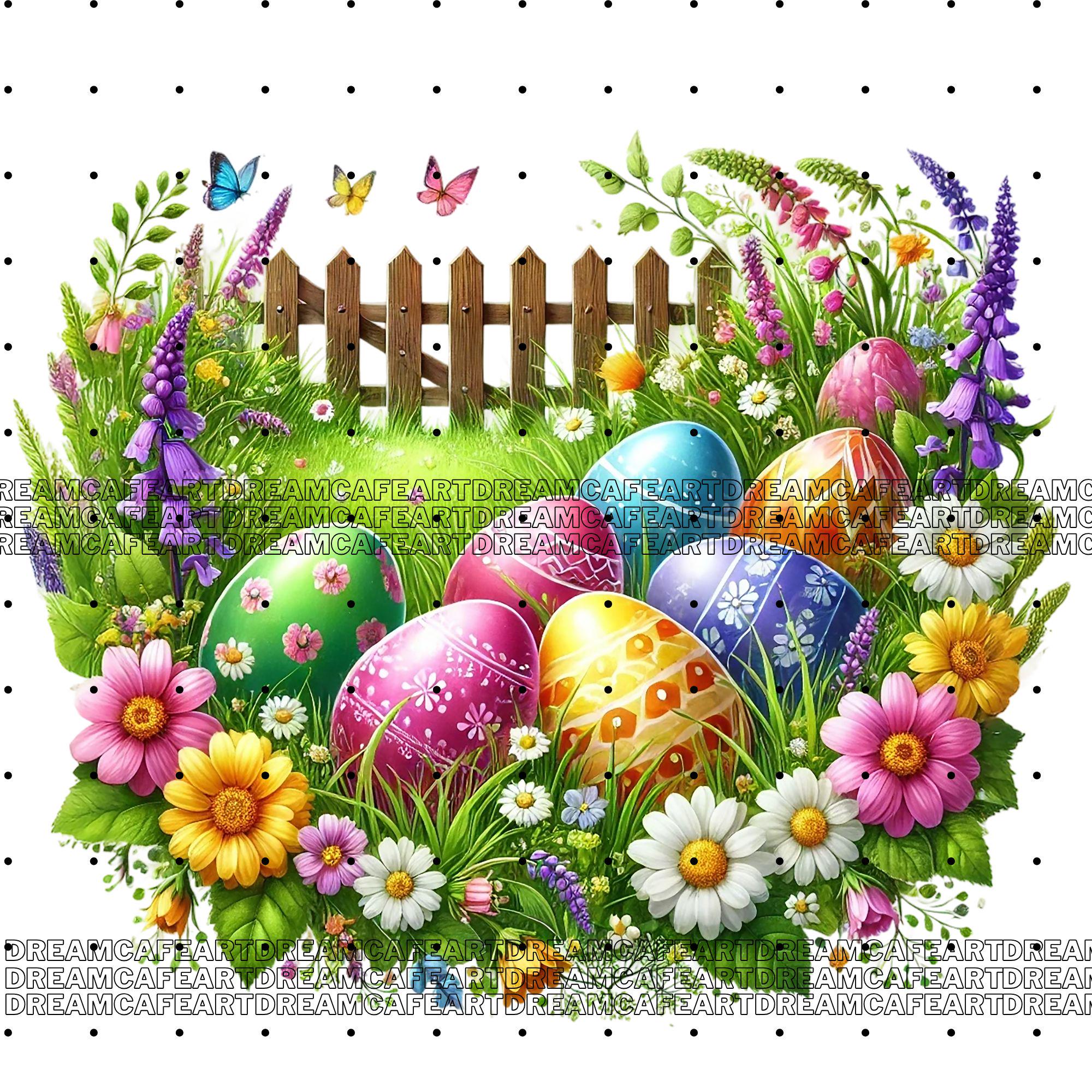 Easter Clipart Bundle, Spring Holiday Llustrations Designs, Digital ...