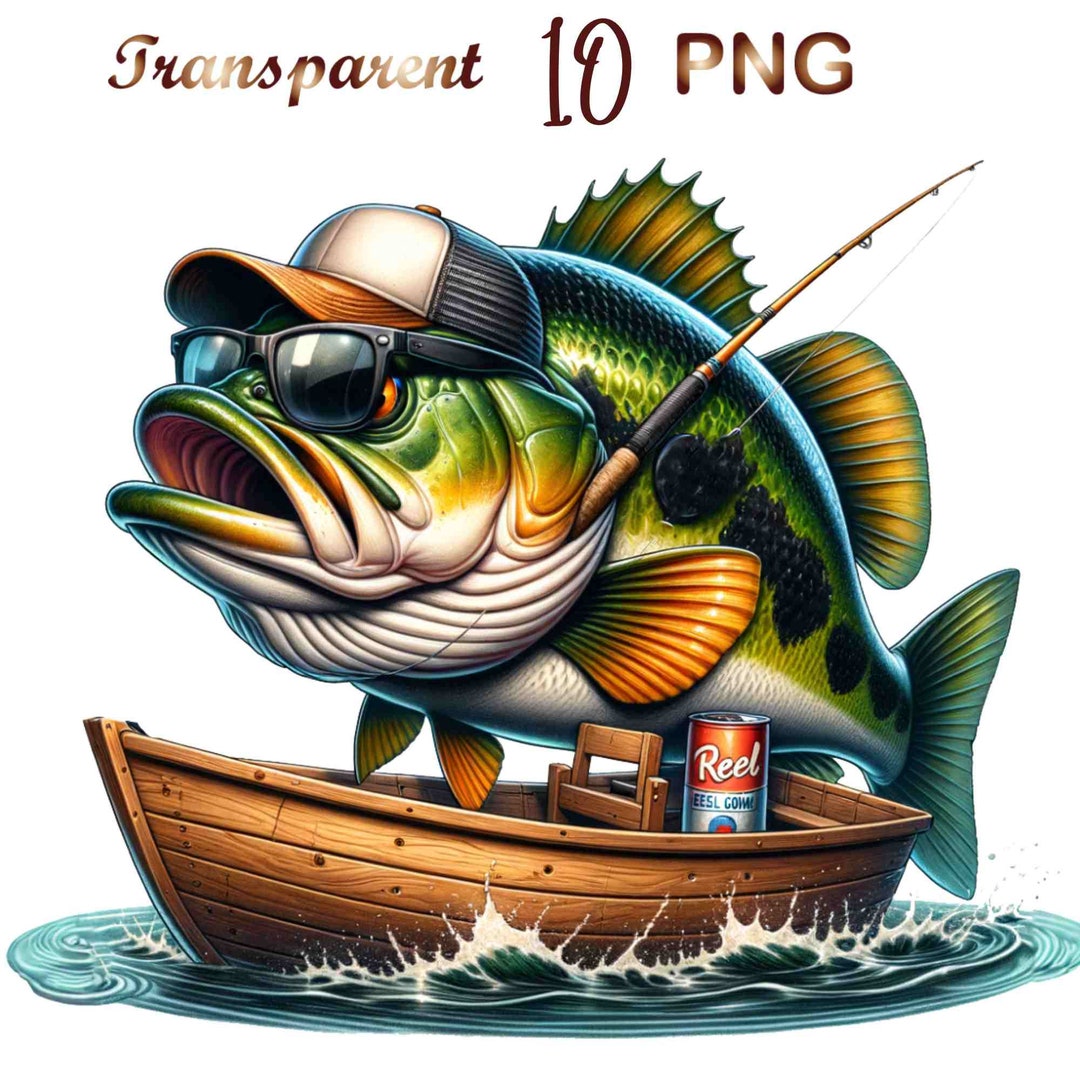 10 Bass Fish PNG, Funny Bass Fish,flies Fishing, Fish Clipart, Fish PNG ...