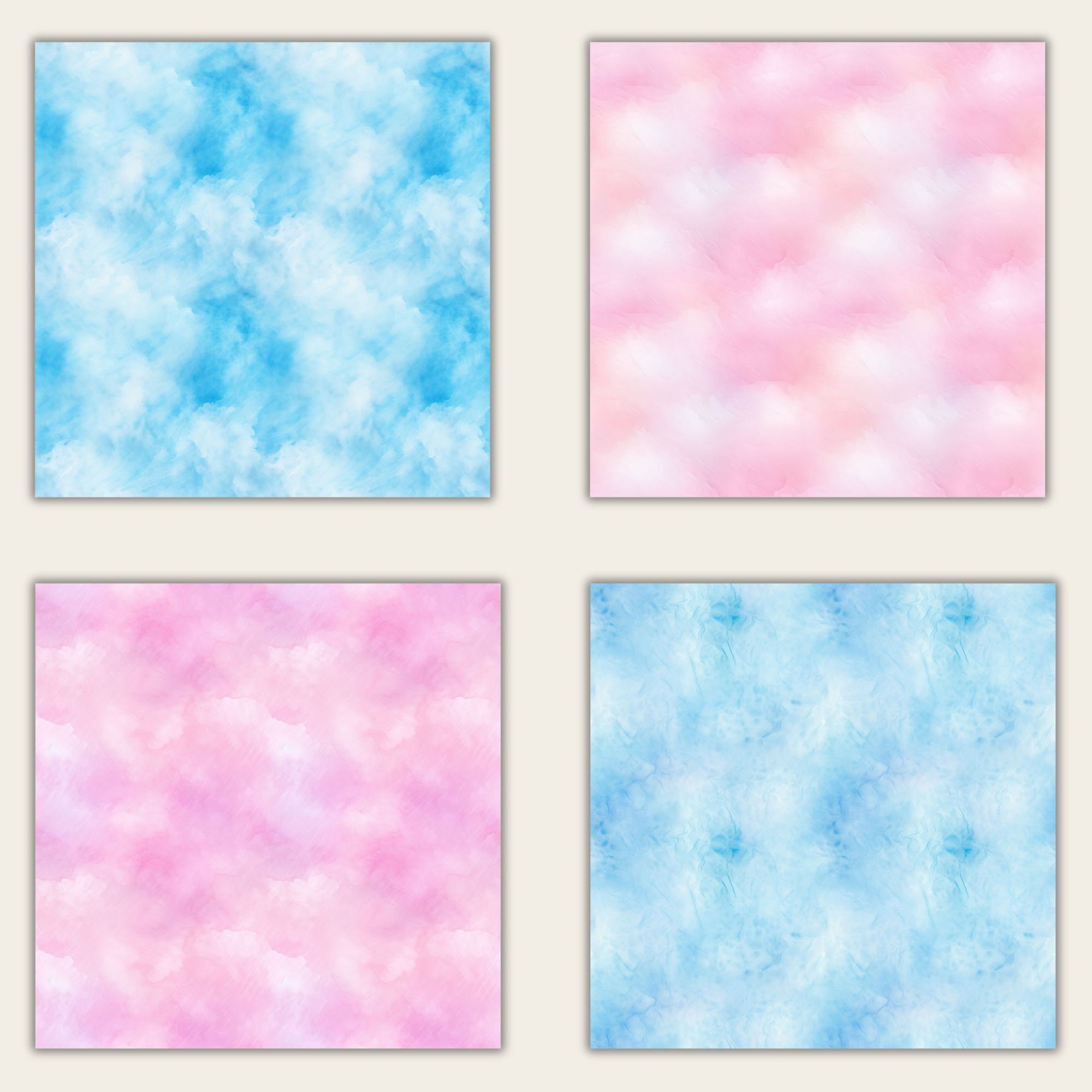 50 Seamless Pink and Blue Textures Digital Paper,seamless Pattern,pink ...
