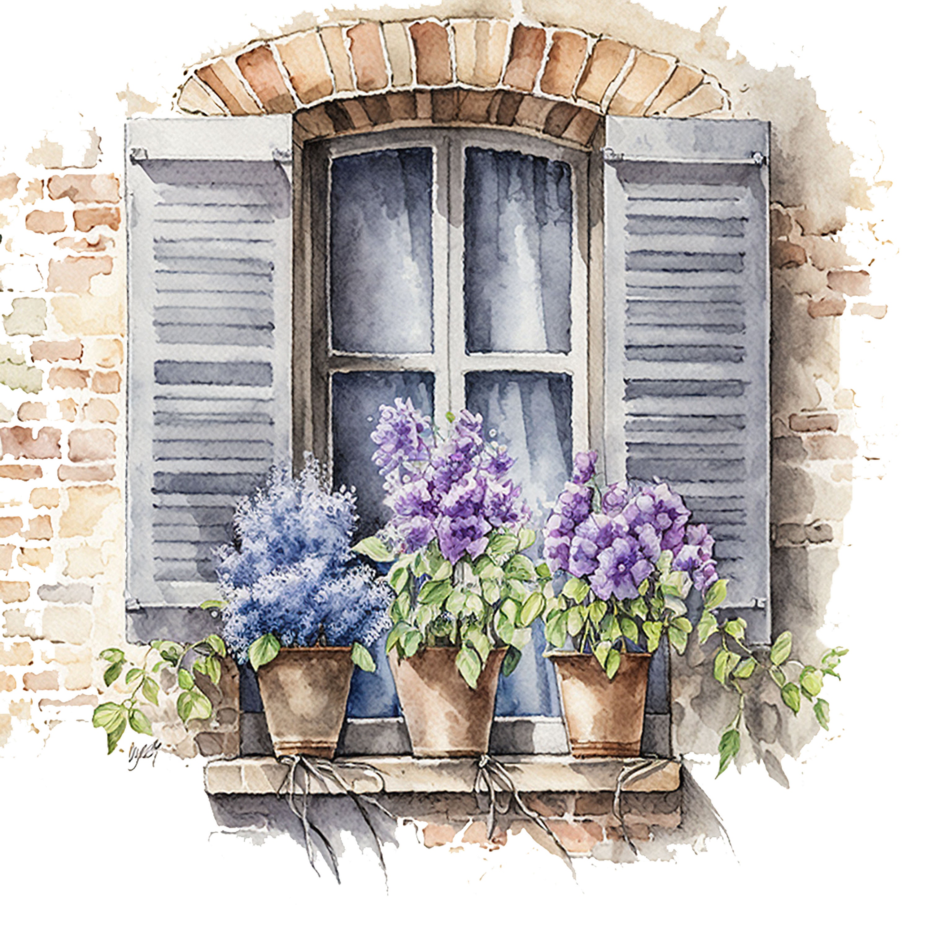11 Window Flower Box Clipart, Floral Clipart, Window Box Clipart ...