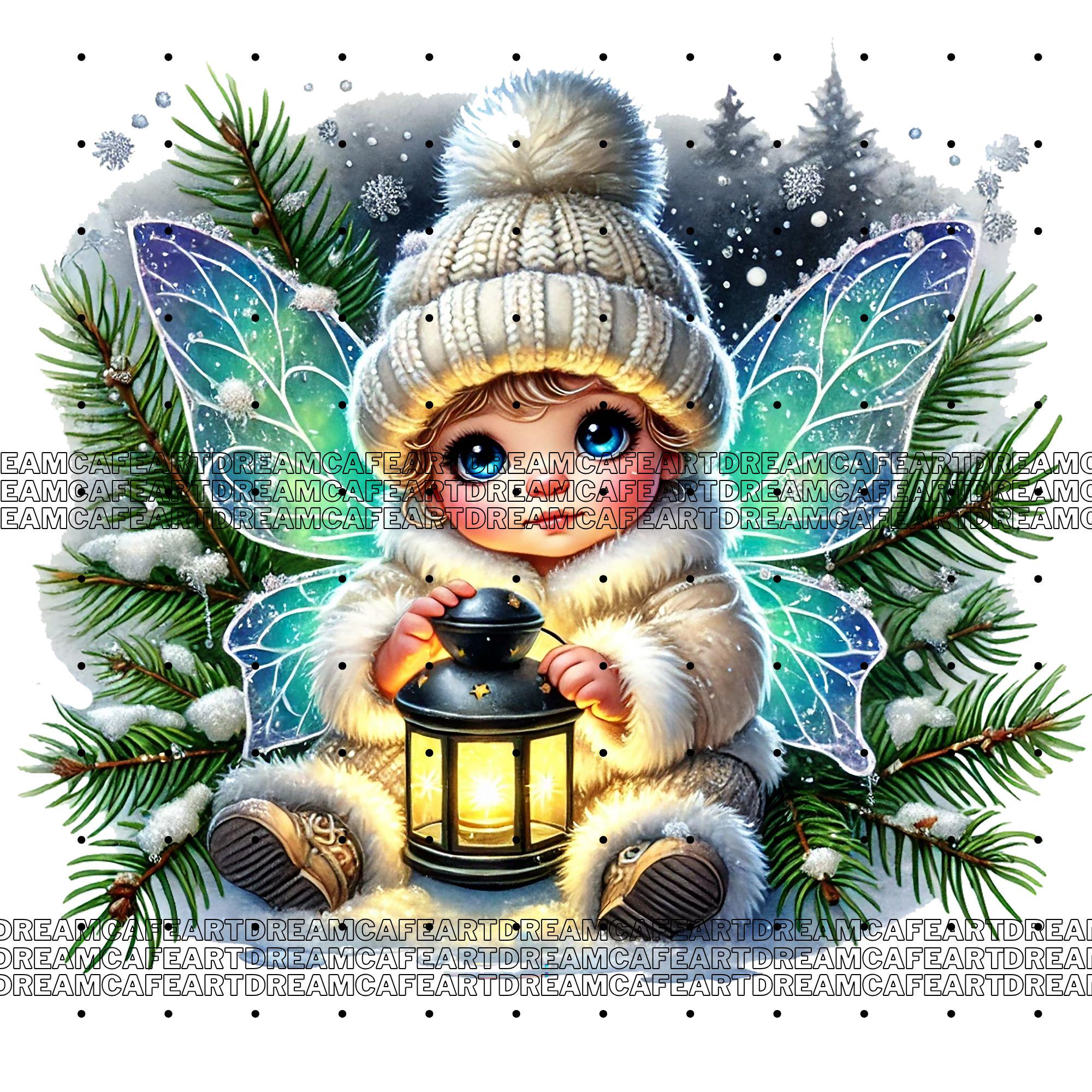 30 PNG Set 1 Winter Fairies Clipart Bundle, Snow Fairy Illustrations ...