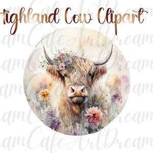 Highland Cow Bundle, Highland Cow Png, Highland Cow, Cow Png, Highland ...
