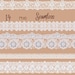 Vintage Lace Borders Clipart | 14 Seamless Old Lace Scrapbook Borders ...