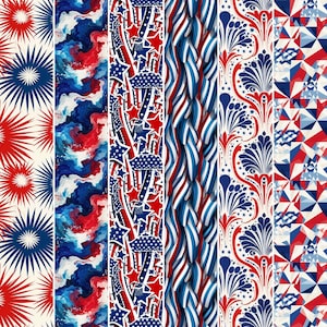 165 American Digital Papers, America Digital Papers, 4th of July ...