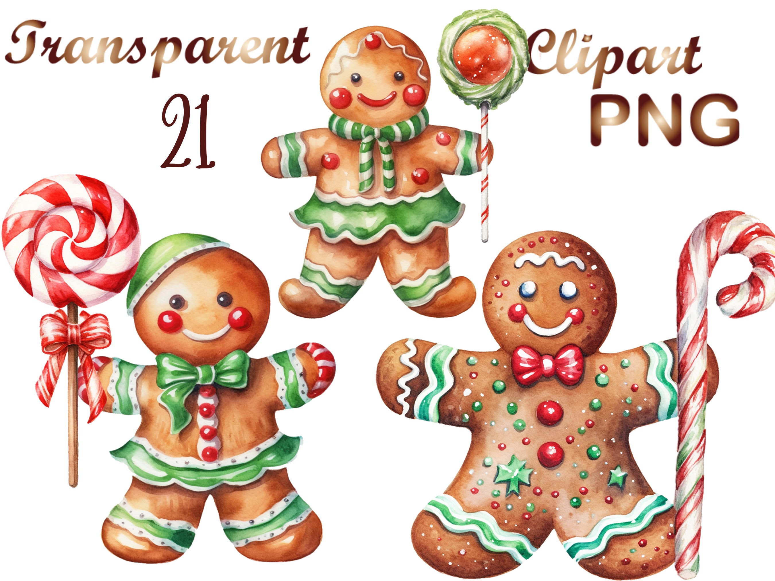 Gingerbread Clipart