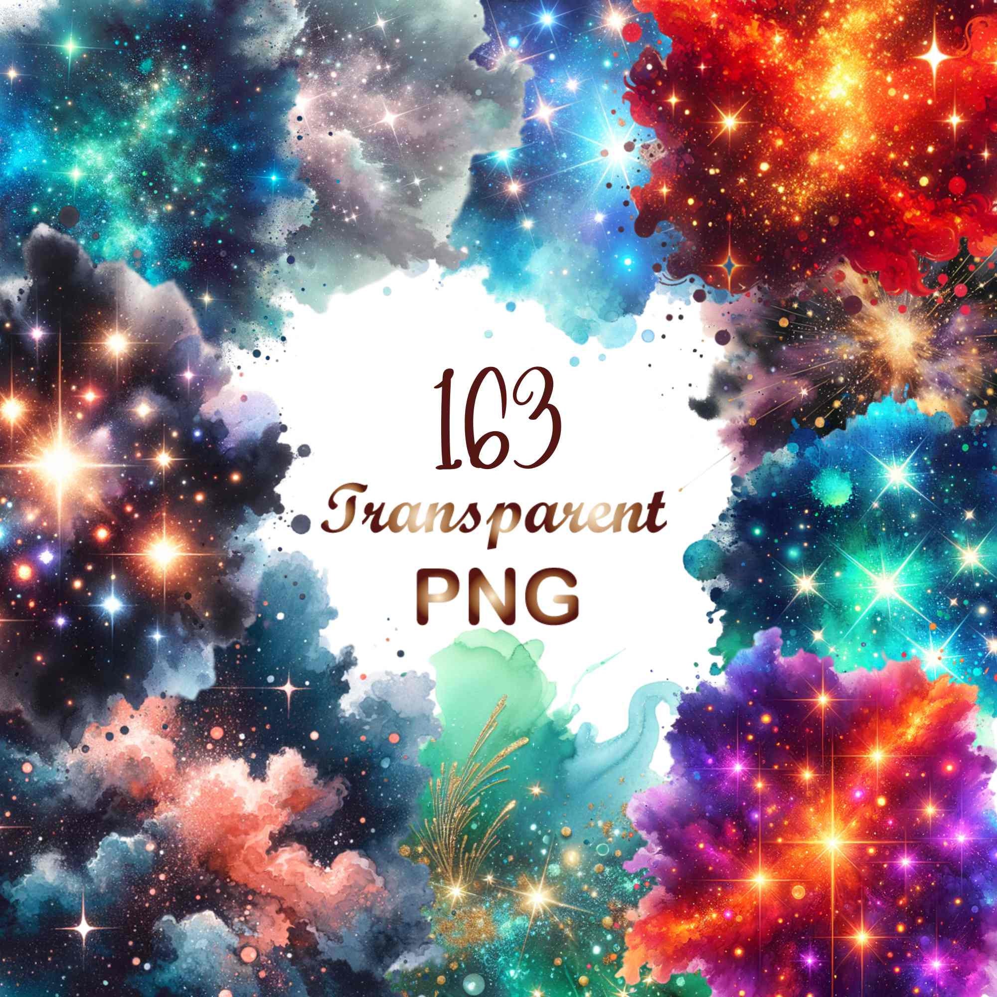 300 Png,dreamy Watercolor Splashes Clipart Bundle,watercolor Color ...