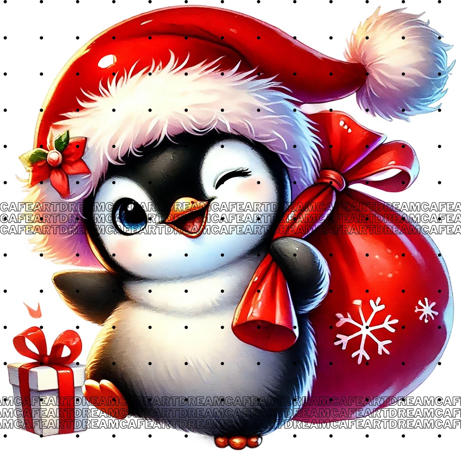 40 Png, Christmas Penguins Clipart Bundle, X-mas Clipart, Holiday ...