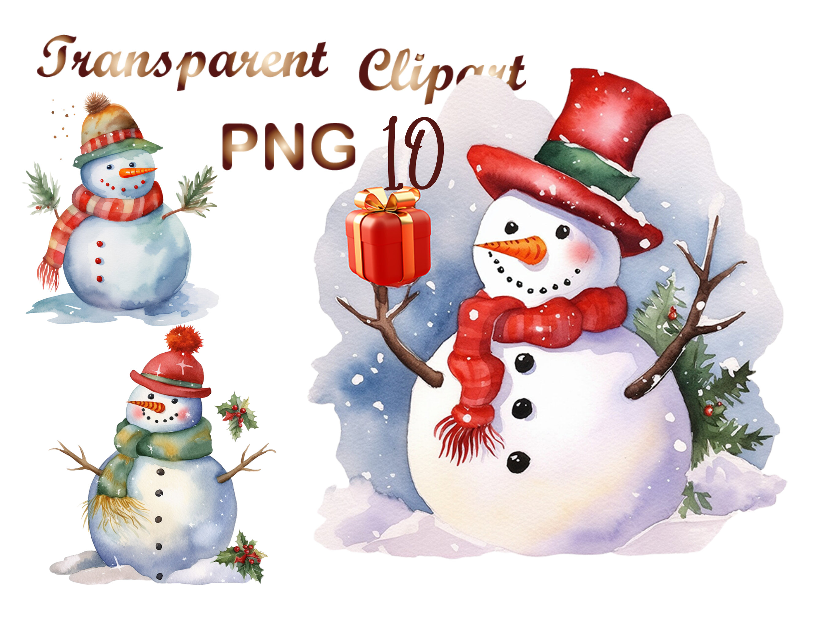 Cute Snowman Png