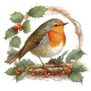 10 Robin Clipart, Christmas Robin Clipart, Red Robin Clipart, Robin ...