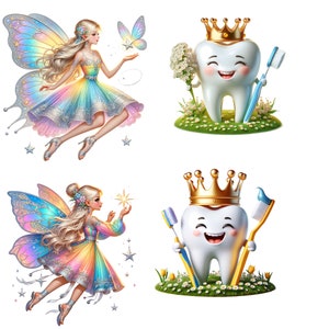 25 PNG Tooth Fairy Clipart, Dentist Fairy Graphics, Characters Clipart ...