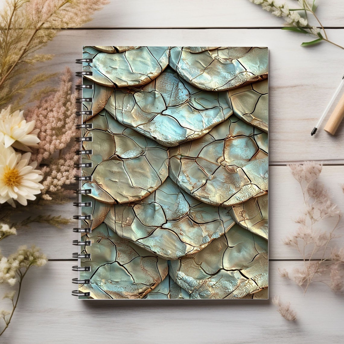 50 Realistic Dragon Scale Digital Paper, Seamless Dragonscale Pattern ...