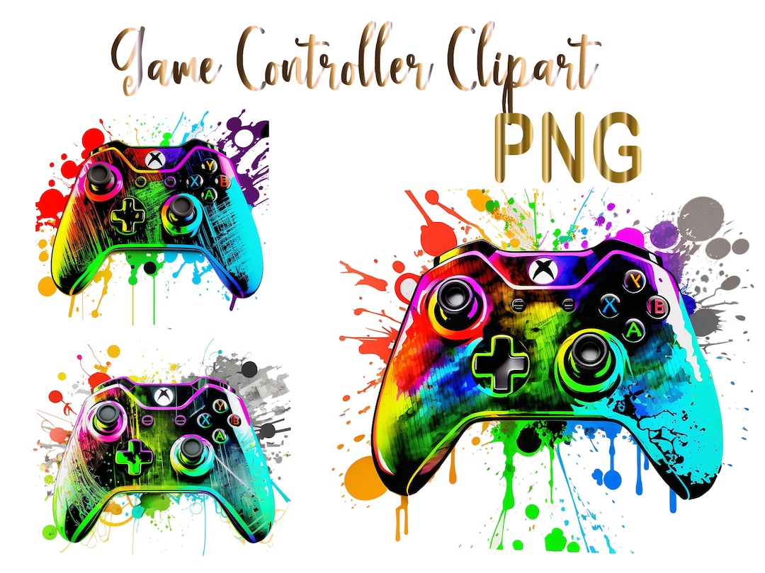 8 Game Controller Clipart, Game Controller Png, Gamer Png, Gamer ...