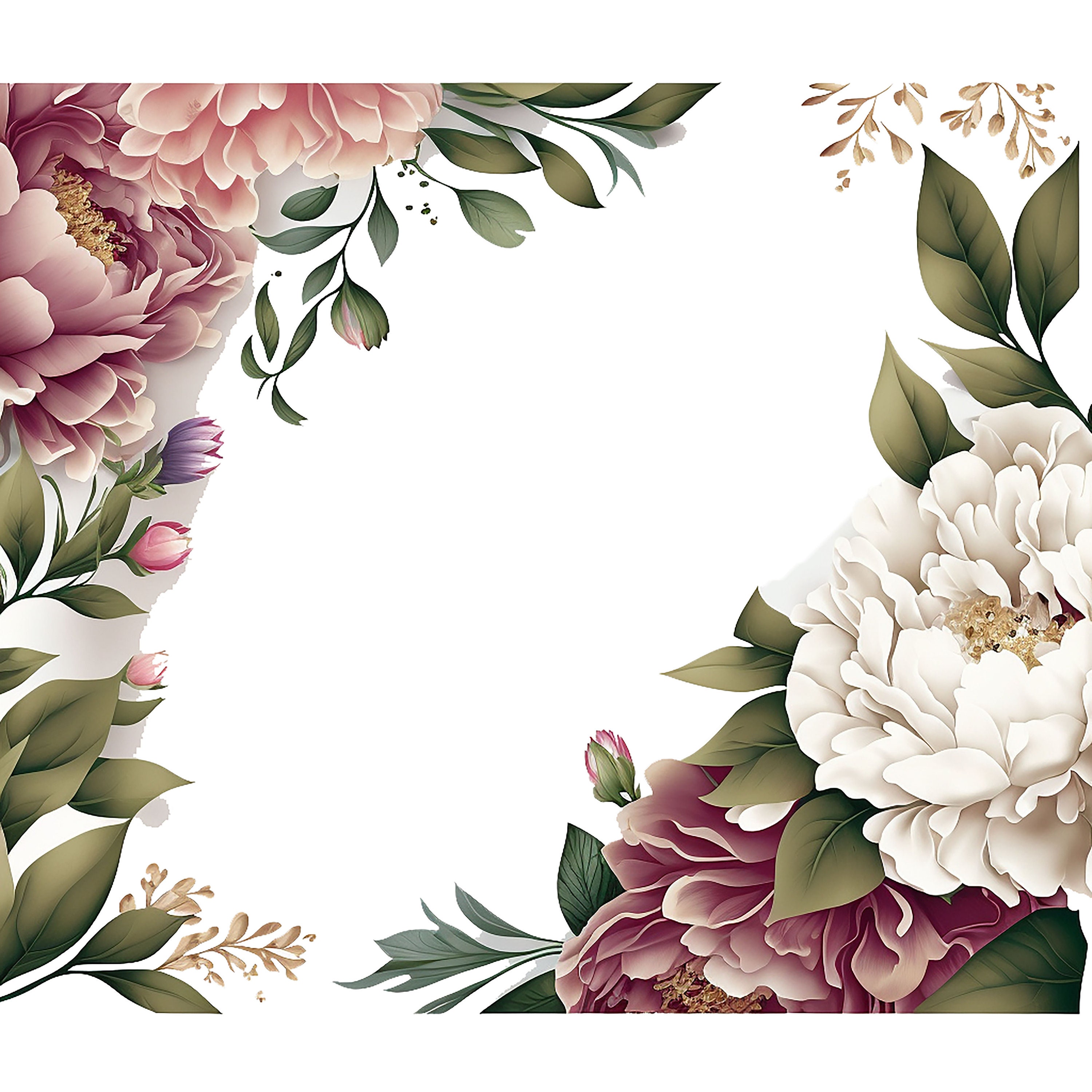 Clip Art Flower Border