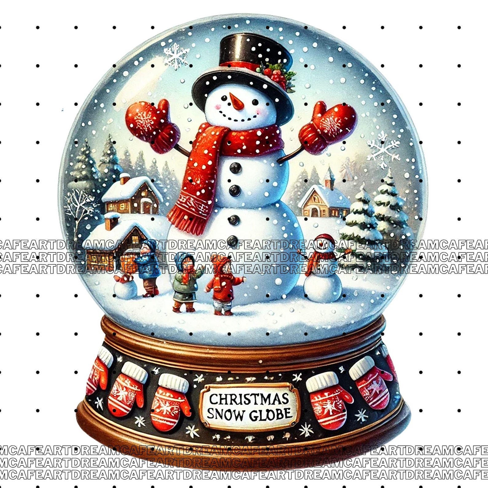 25 PNG, Christmas Snow Globes Clipart Bundle, Festive Globe ...