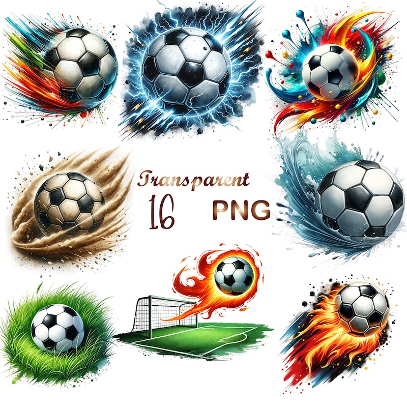 Colorful Soccer Art - Etsy