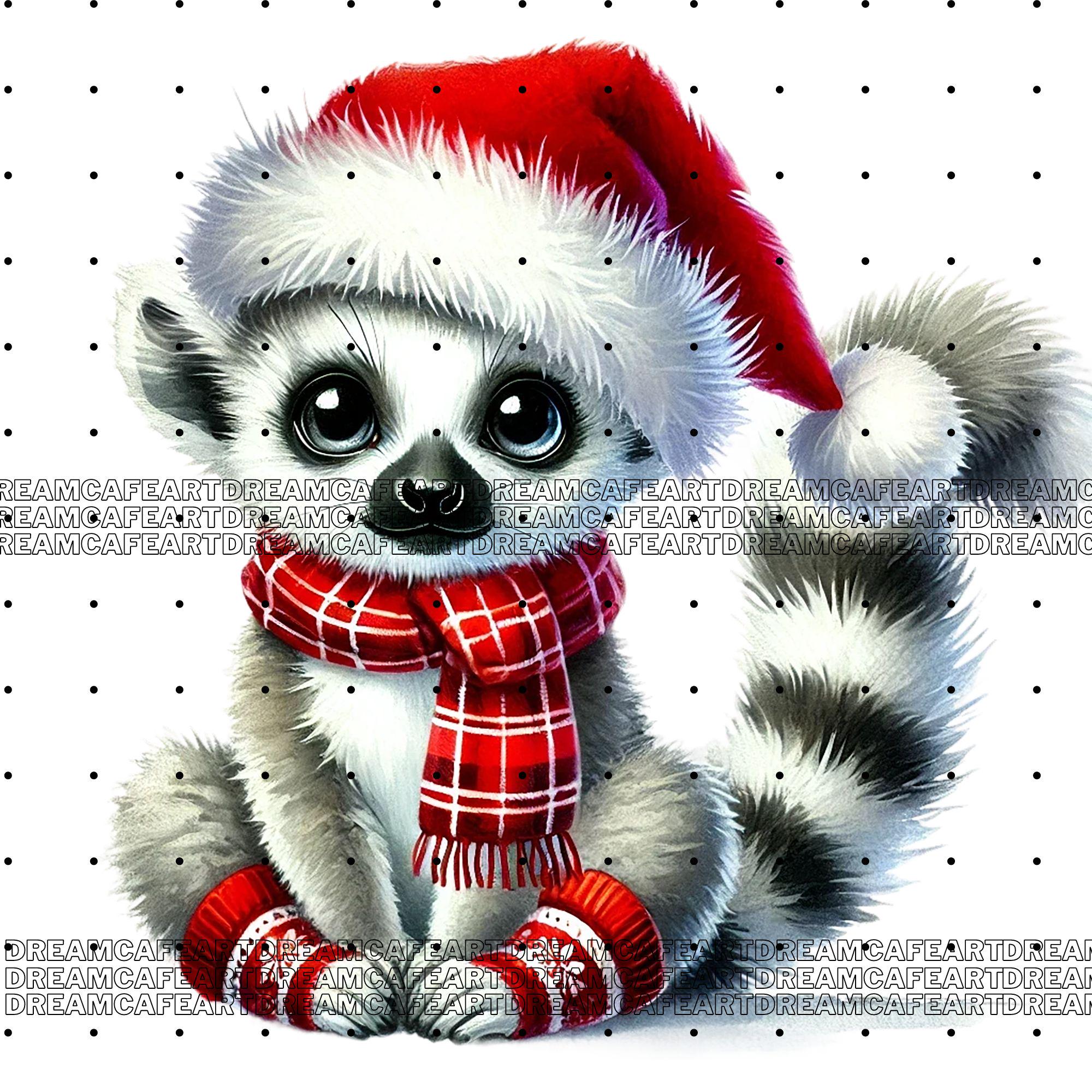 31 PNG, Winter Animals Clipart Bundle, Christmas Animal Graphics, Cute ...