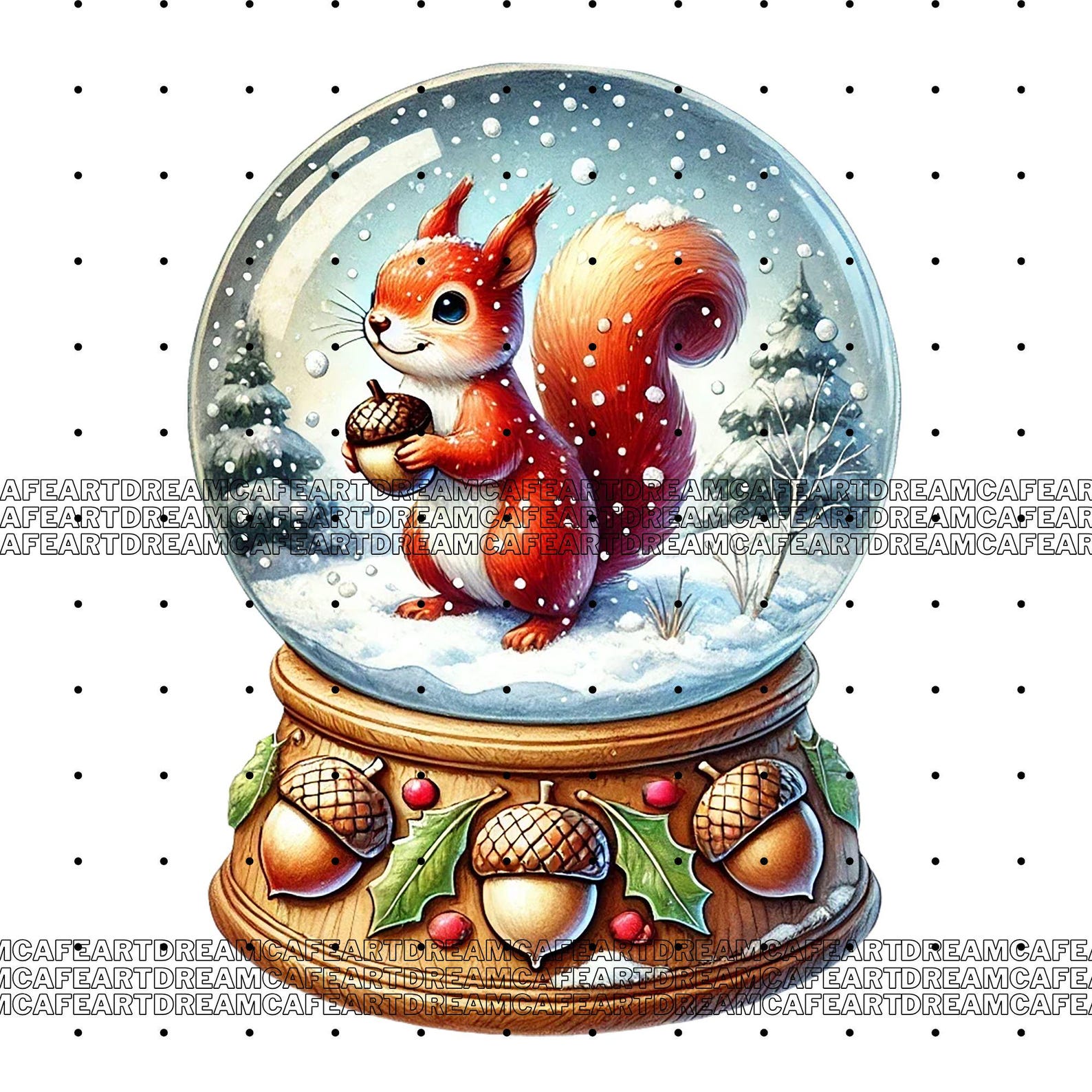 25 PNG, Christmas Snow Globes Clipart Bundle, Festive Globe ...