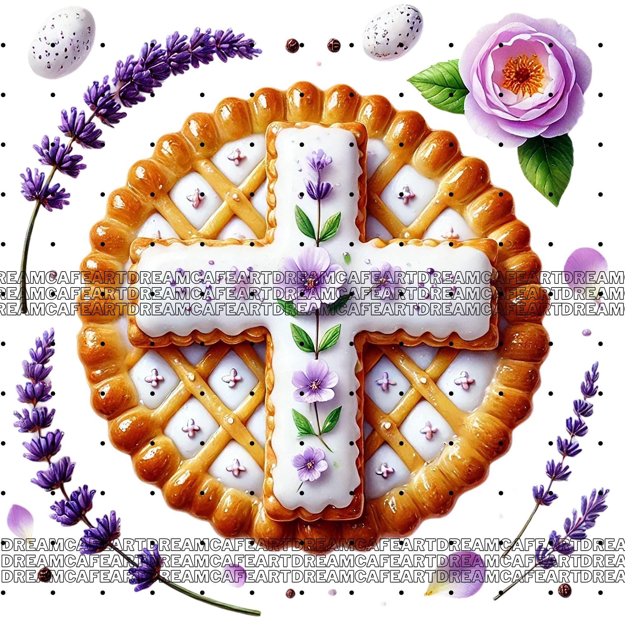 70 PNG Easter Baking Clipart Bundle, Holiday Treat Graphics Designs ...