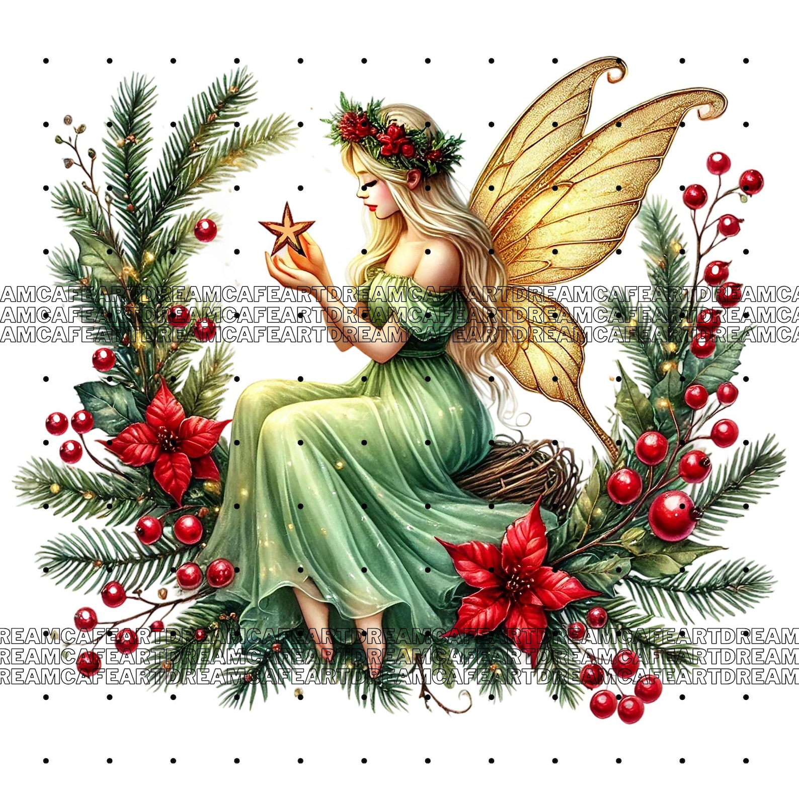 40 PNG Christmas Fairy Clipart, Christmas Girl Clipart, Winter Clipart ...