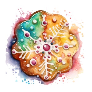 20 Christmas Cookies Clipart, Jpgs, Commercial Use,digital Download ...
