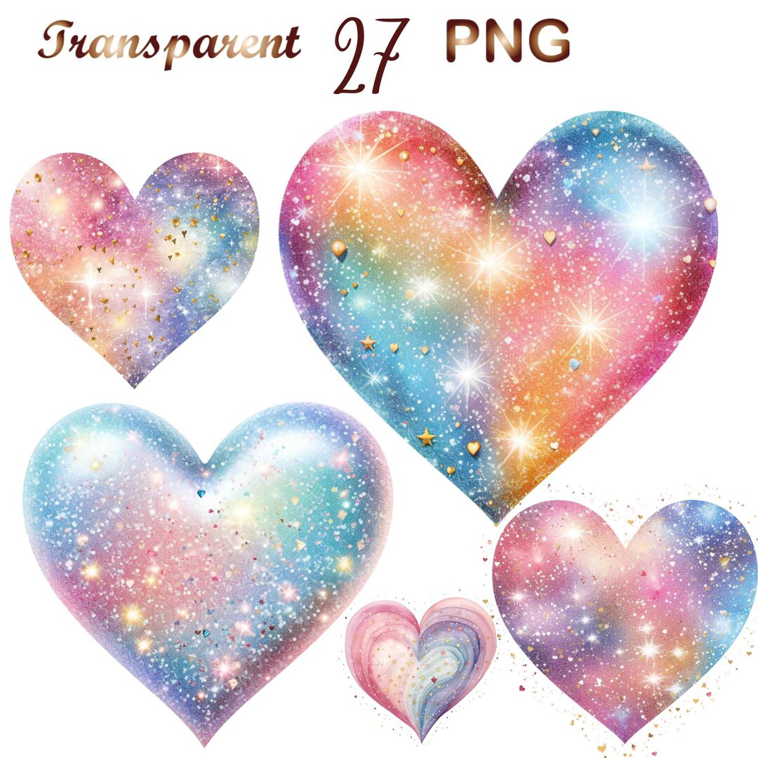 27 Valentine's Day PNG, Pastel Heart Valentines Day Clip Art, Love ...