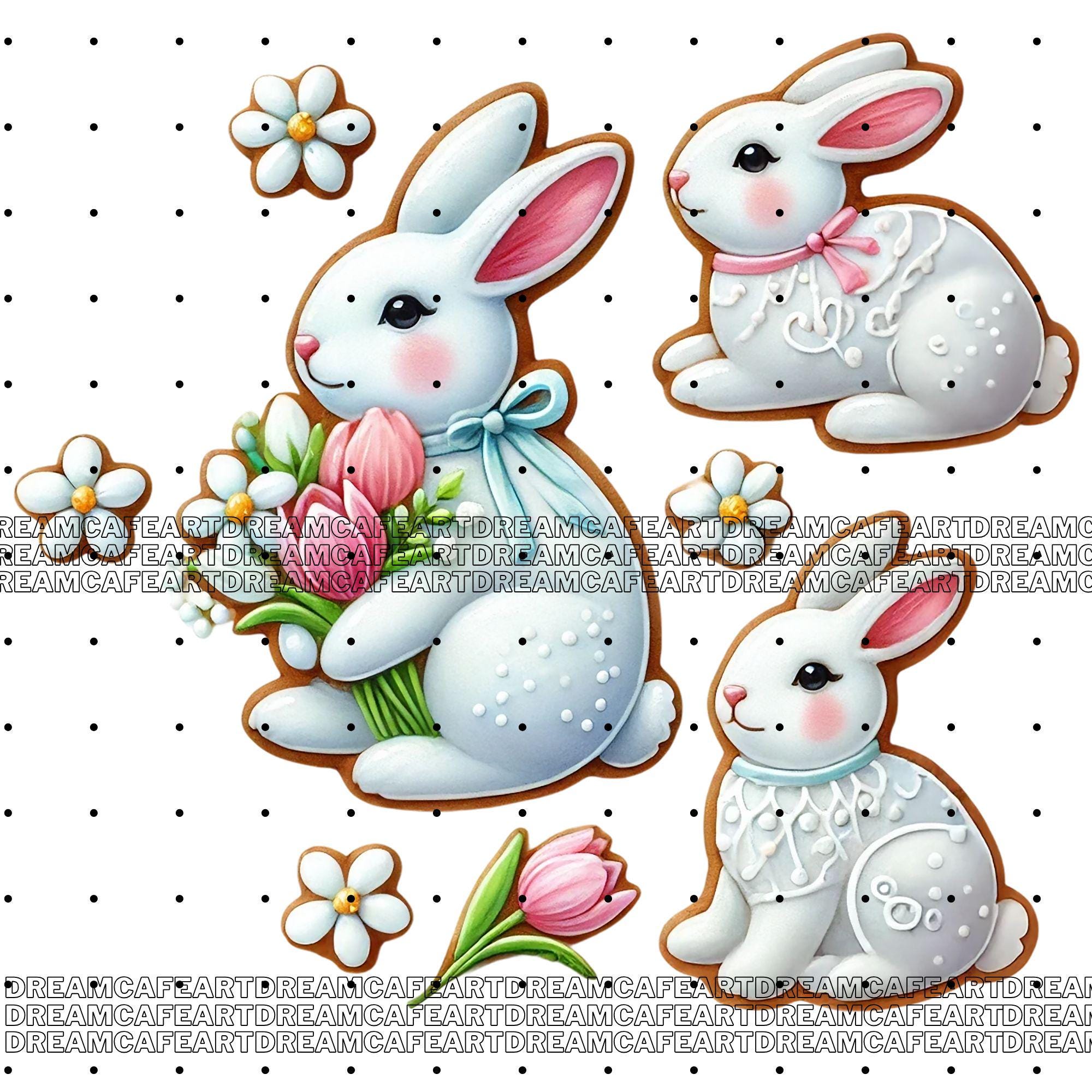 70 PNG Easter Baking Clipart Bundle, Holiday Treat Graphics Designs ...