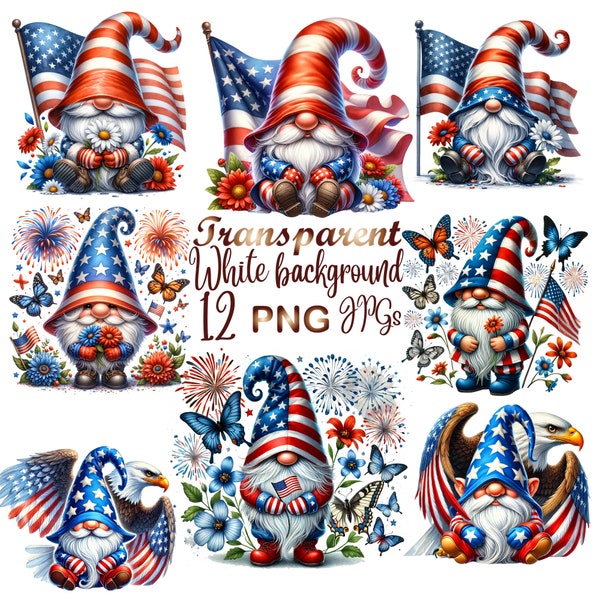 Patriotic Gnome - Etsy