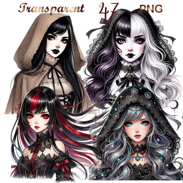 Goth Girls Showering - Etsy UK