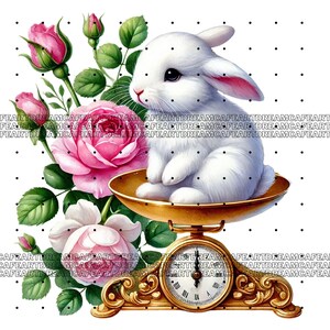 24 PNG Weightscale Animals Clipart Bundle, Adorable Animal Scales ...