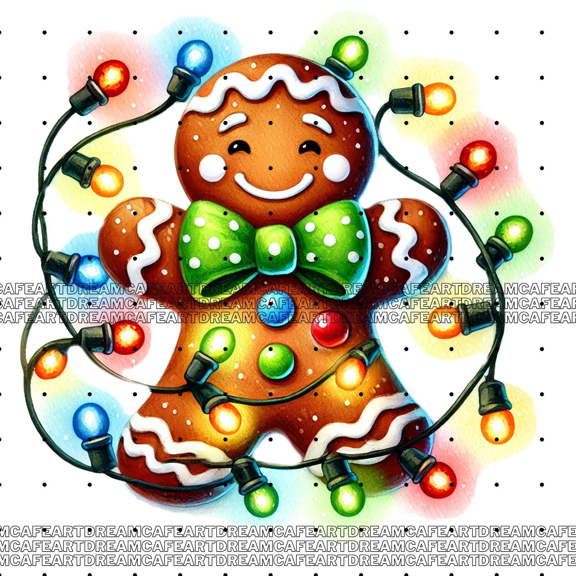 38 PNG, Gingerbread Man Clipart Bundle, Christmas Clipart, Festive ...