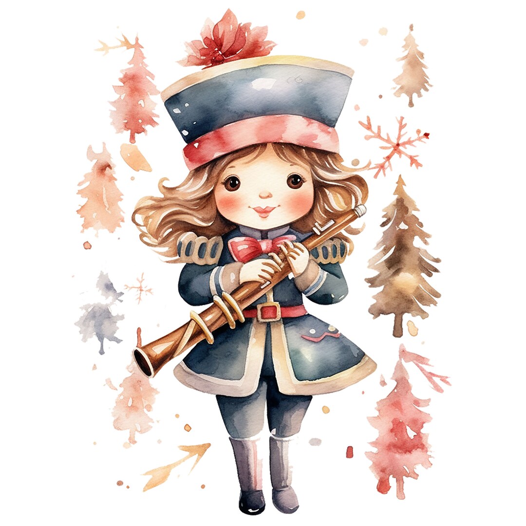 12 Clara Nutcracker, Christmas Nutcracker,high Quality Jpgs,digital ...