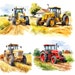 20 Watercolor Farm Tractor Clipart, Jpgs, Farm Tractor,commercial Use ...