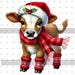 31 PNG, Winter Animals Clipart Bundle, Christmas Animal Graphics, Cute ...