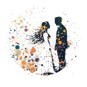 12 Wedding Confetti Clipart, Wedding Clipart, Jpgs, Commercial Use ...