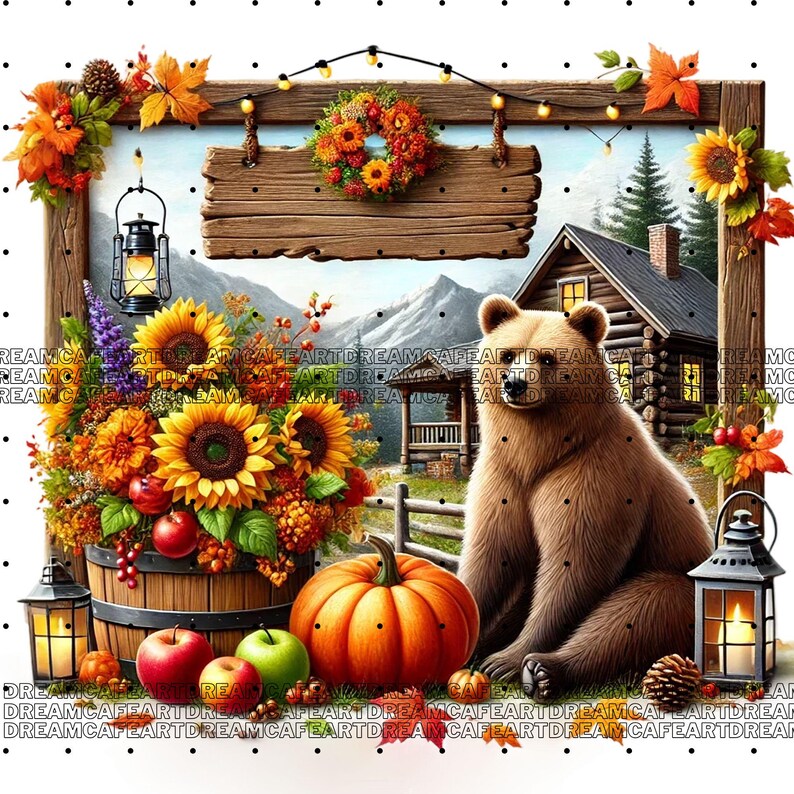 40 PNG, Autumn Signs Clipart Bundle, Fall-themed Sign Illustrations ...