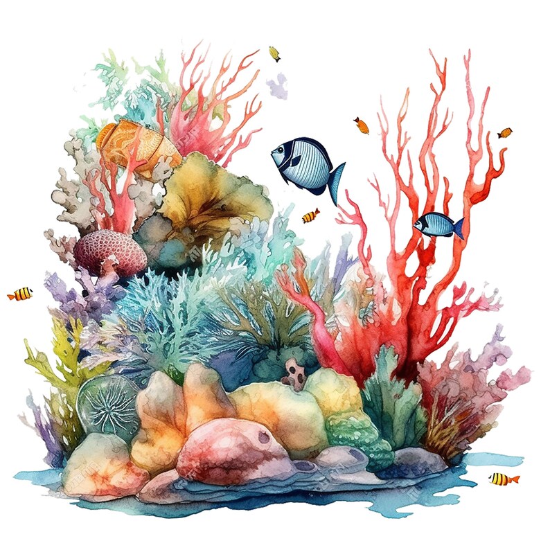 21 Coral Reef Clipart PNG, Corals Clipart PNG, Coral Reef Png, Great ...