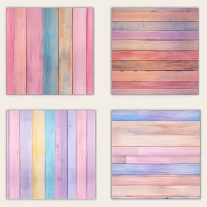 50 Seamless Wood Textures Digital Paper, Seamless Pattern, Seamless ...