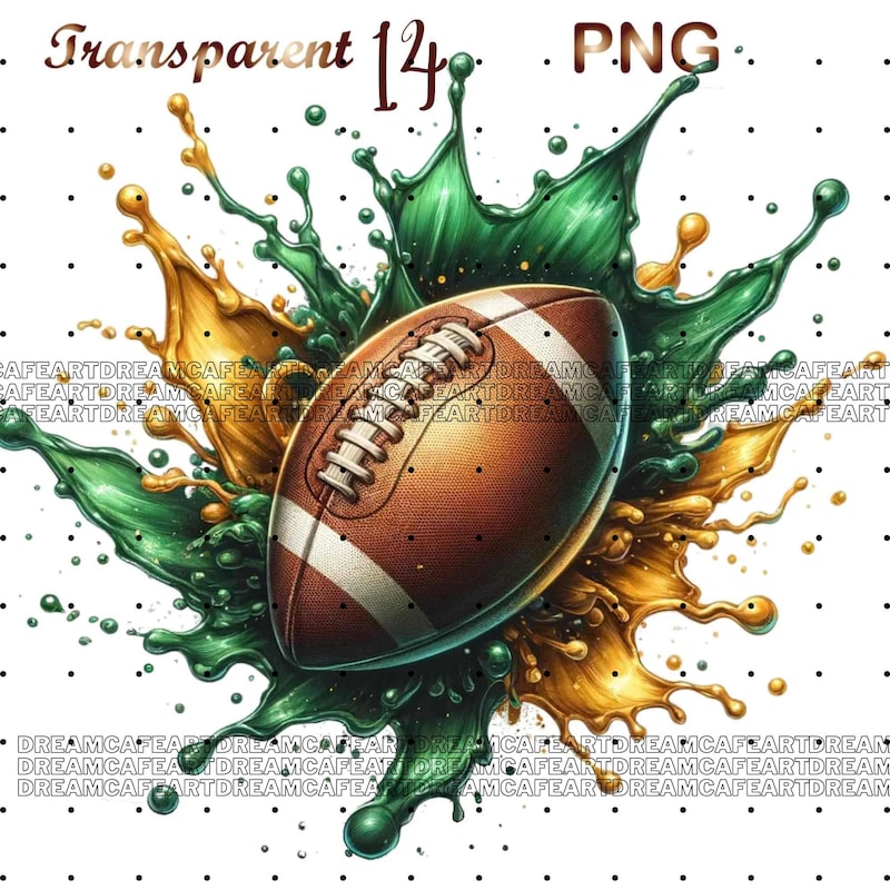 Football Splash Png - Etsy