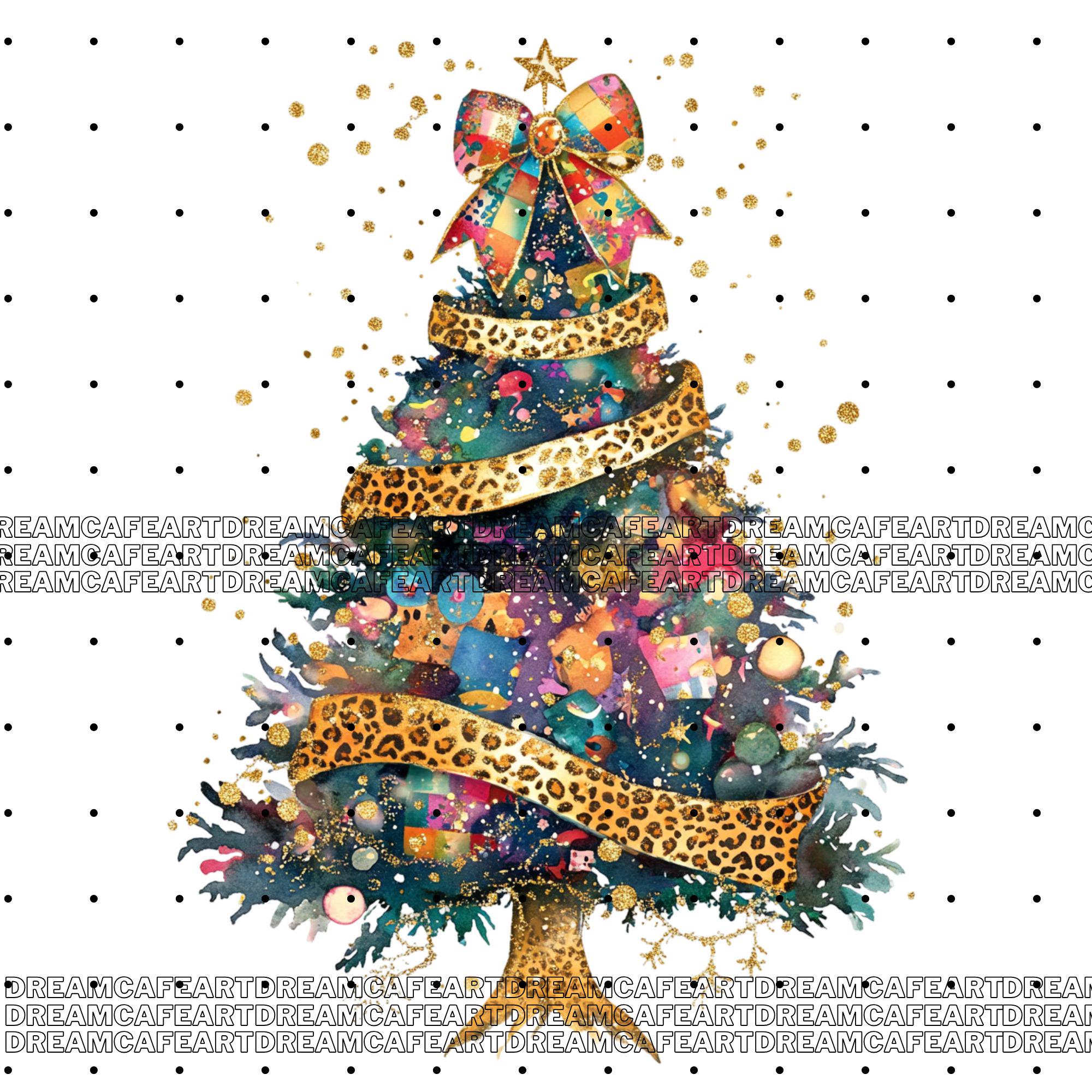 32 PNG Christmas Trees Clipart Bundle, Festive Tree Illustrations ...