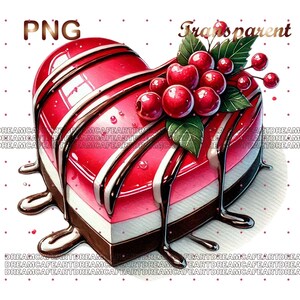 30 PNG Set 1 Sweet Chocolates Valentine's Day Clipart Bundle, Valentine ...