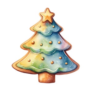 20 Christmas Cookies Clipart, Jpgs, Commercial Use,digital Download ...