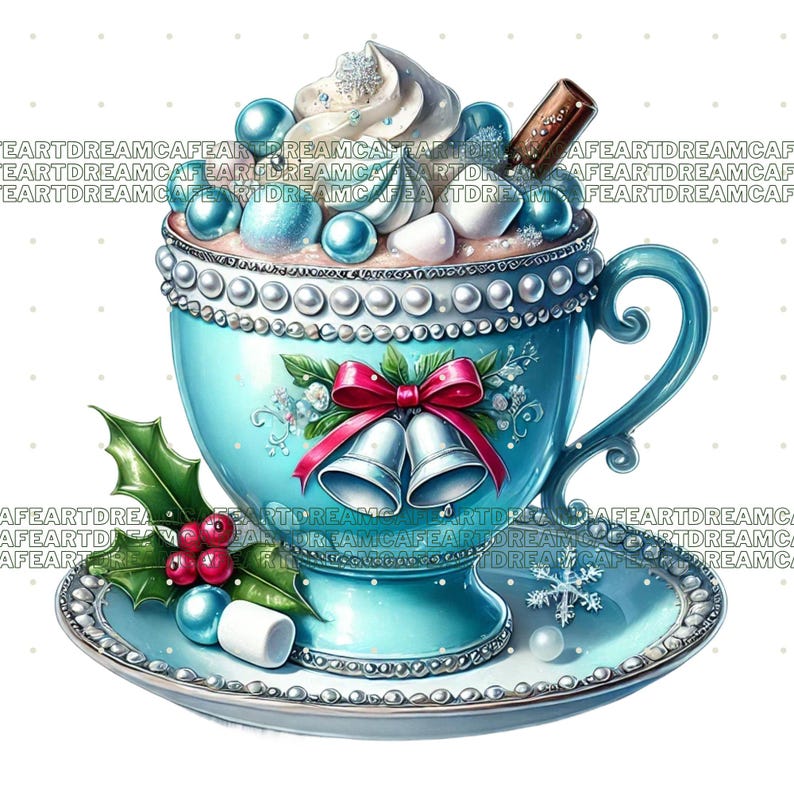 90 PNG Winter Hot Cocoa Clipart, Set 3, Cozy Hot Chocolate Graphics ...
