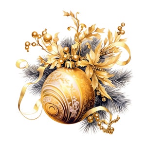 12 Christmas Clipart, High Quality Jpgs, Digital Download - Card Making ...