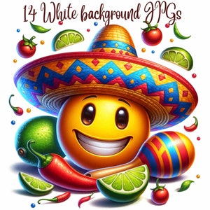 14 JPG, Cinco De Mayo, Cinco De Mayo Clipart,cinco De Mayo Smile Face ...