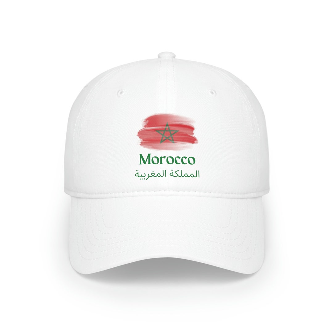 Kingdom of Morocco Flag Low Profile Baseball Cap - Etsy