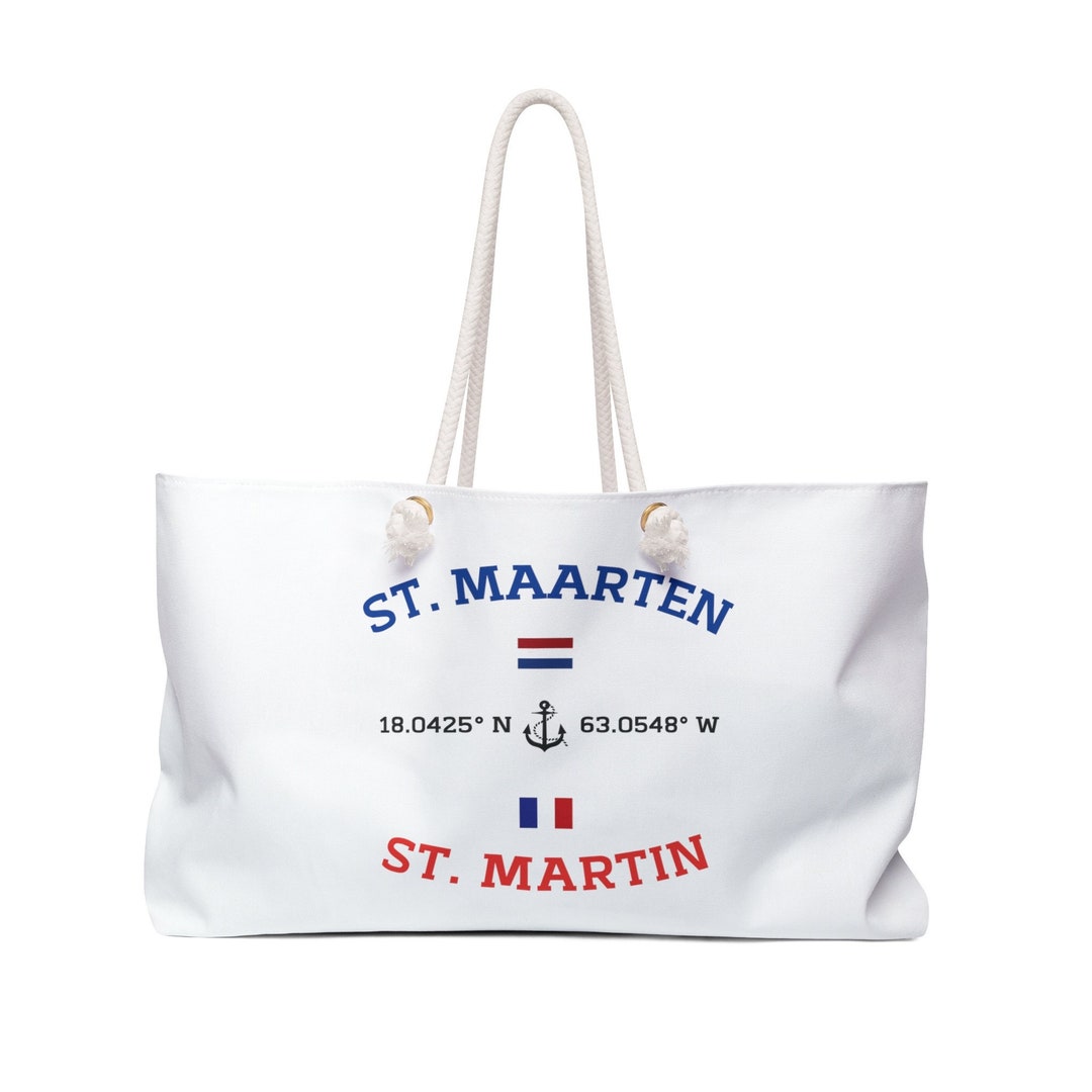 Caribbean Island St Martin/st Maarten Weekender Bag - Etsy