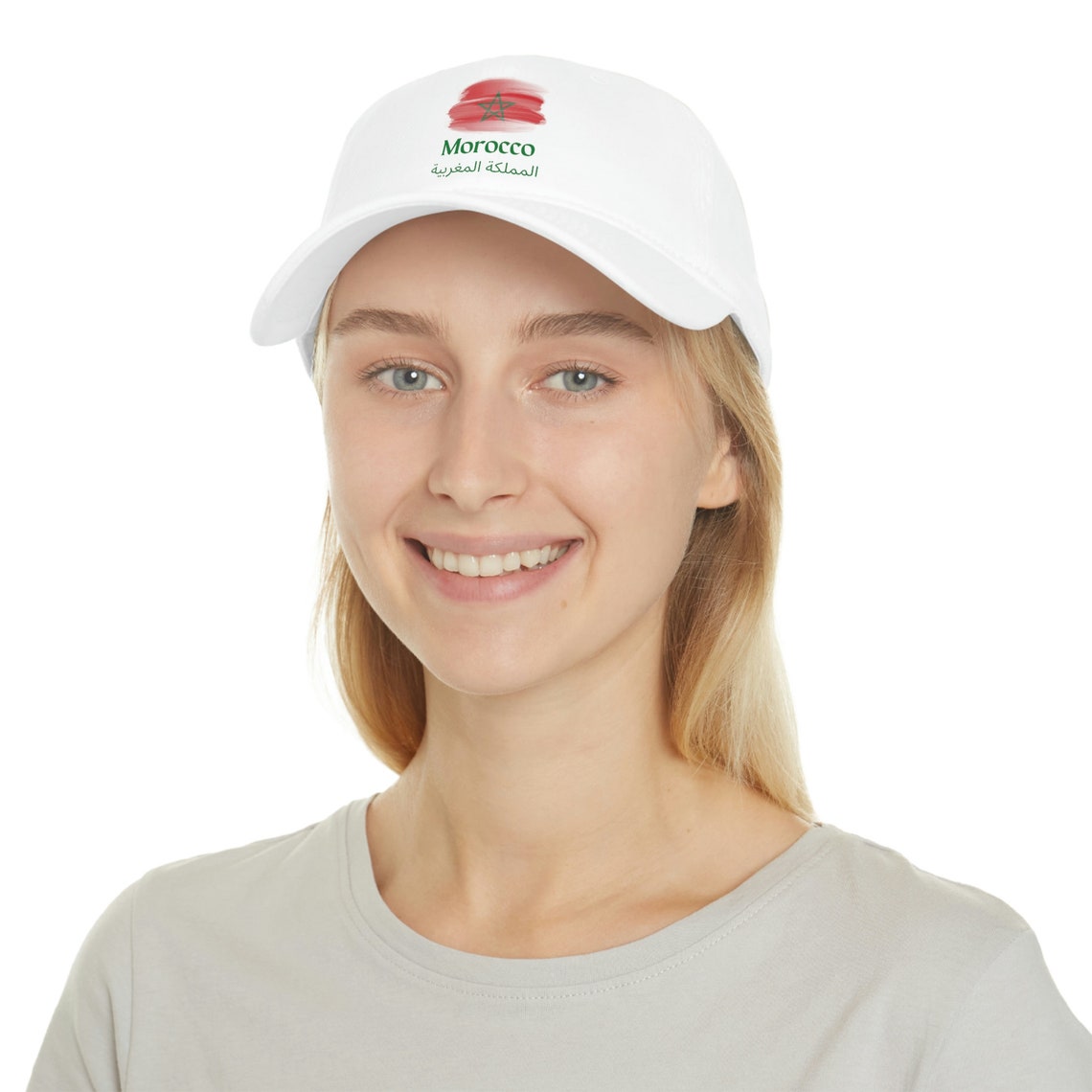 Kingdom of Morocco Flag Low Profile Baseball Cap - Etsy